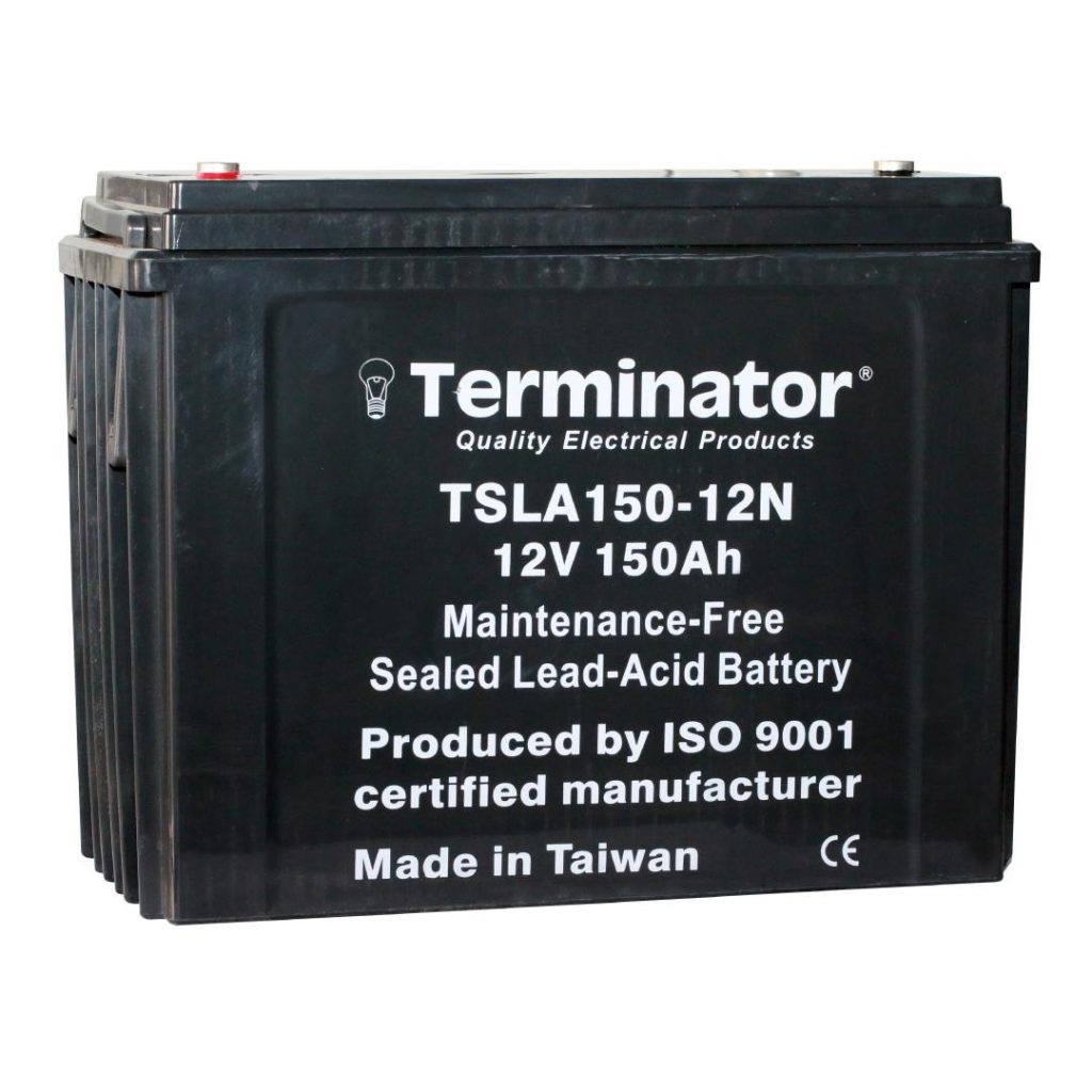 SLA Battery 12V-150 - Terminator Rechargeable sealed lead acid battery