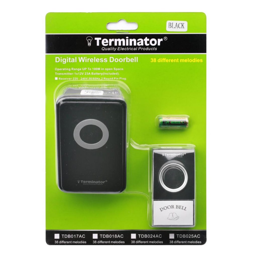 Door Bell TDB 018 AC-B | Terminator Electrical Products