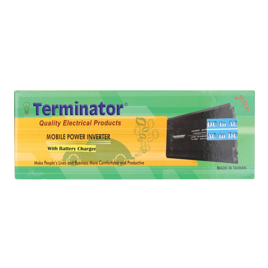 Power Inverter With Charger | Terminator Electrical Products