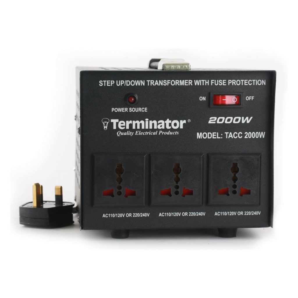 Converter 2000W - Terminator AC to AC Step up/down Transformer
