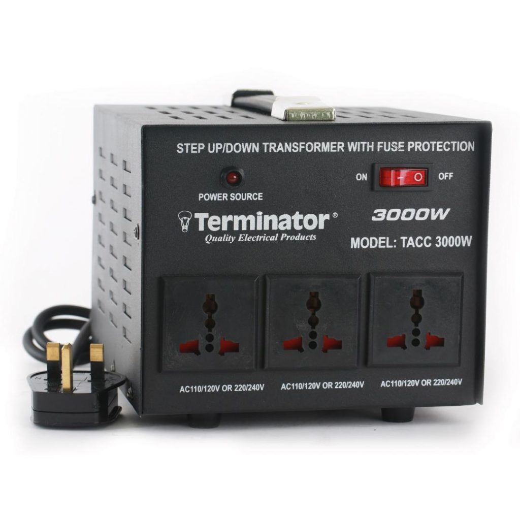 Converter 3000W - Terminator AC to AC Step up/down transformer