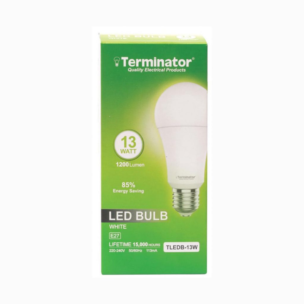 LED Bulb 13W - Terminator LED Bulb TLEDB-13W Day Light E27