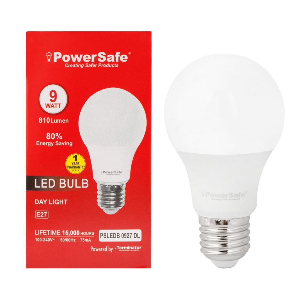 PowerSafe LED Bulb 0927 DL - Day Light, Surge Protected 500V , 810