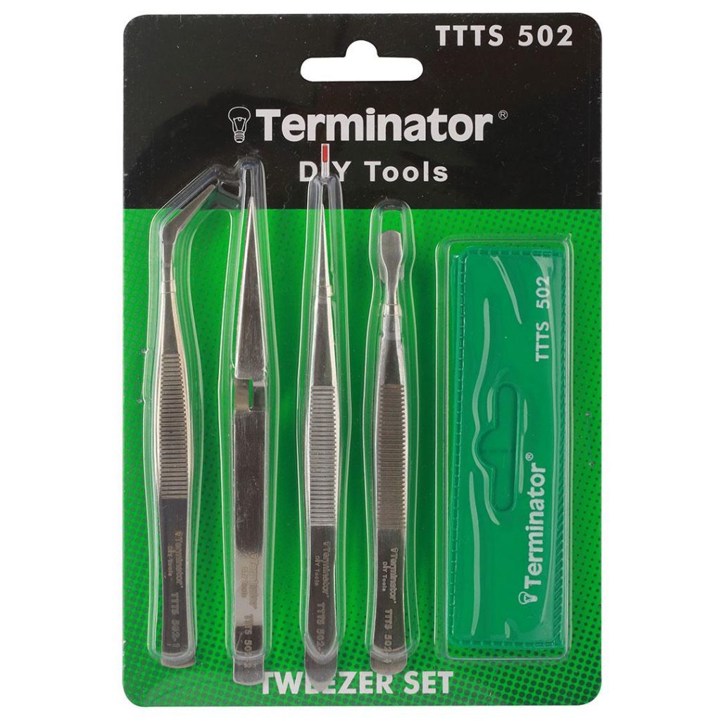 Tweezer Set | Terminator Electrical Products Screw Drivers