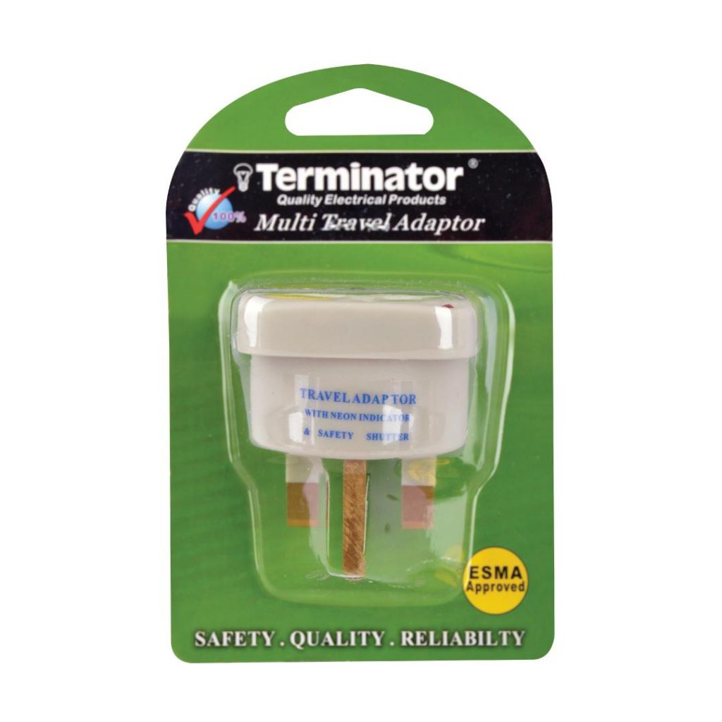 Travel Adaptors TL 11 | Terminator Electrical Products