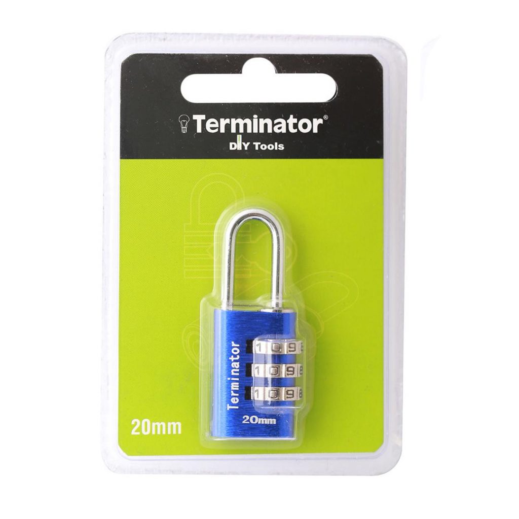 Pad Lock TPL 1020/B | Terminator Electrical Products Combination Pad Lock