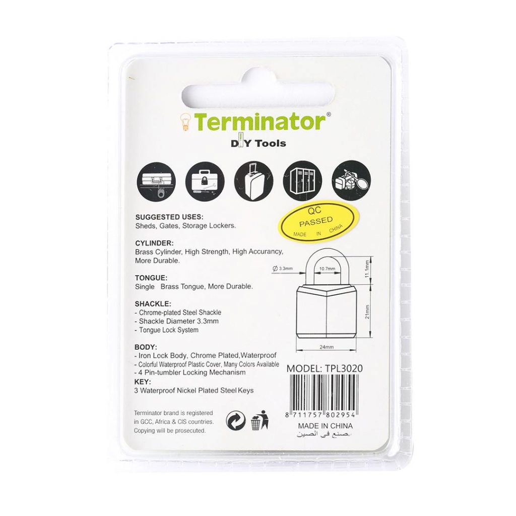 Pad Lock | Terminator Electrical Products Pad Lock