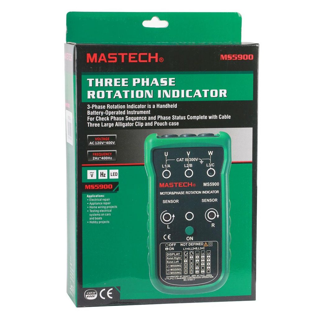 Phase Rotation Meter MS 5900 | Terminator Electrical Products