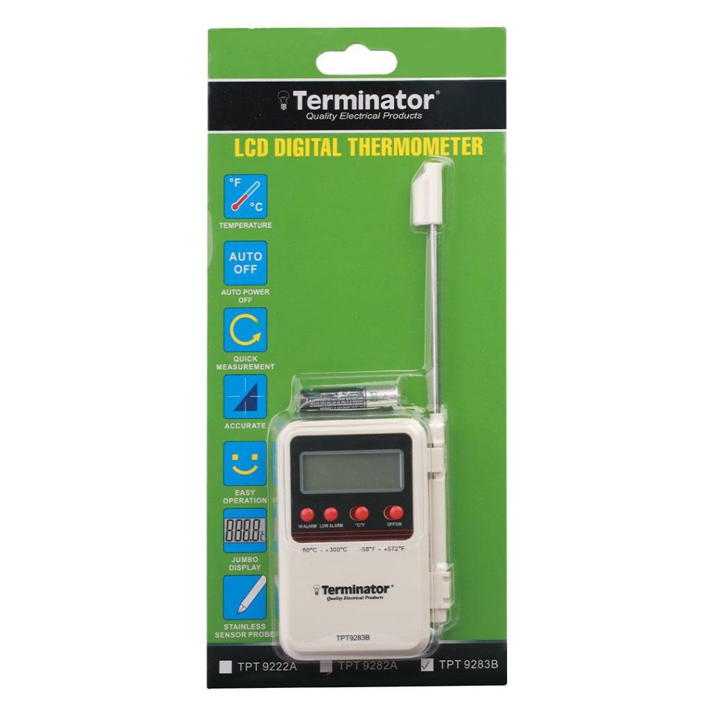 Thermometer TPT 9283B | Terminator Electrical Products