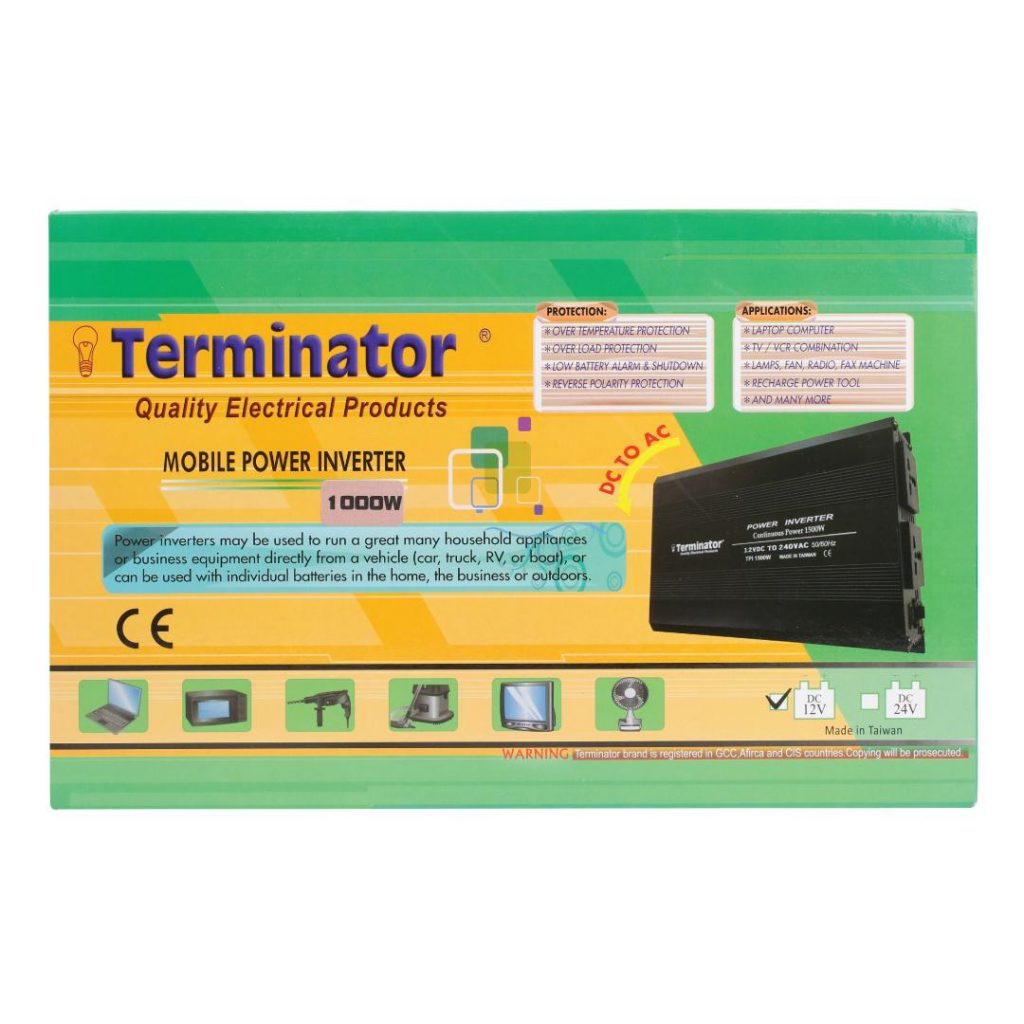 Power Inverter TPI 1000W | Terminator Electrical Products