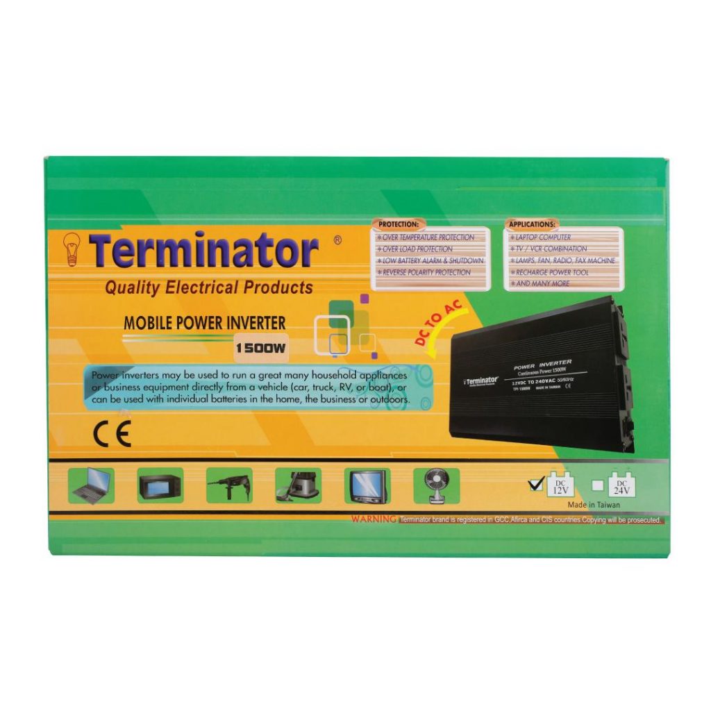 Power Inverter TPI 1500W | Terminator Electrical Products