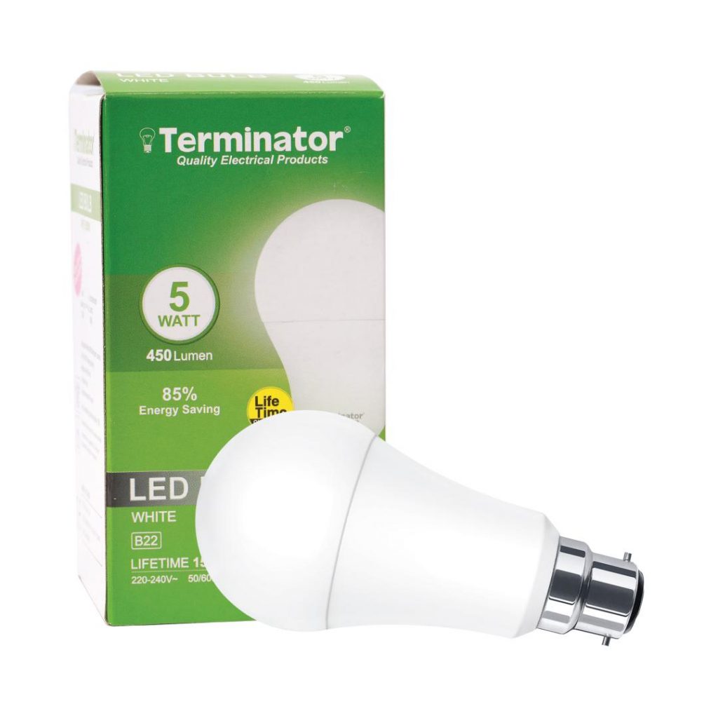 TLEDB-5W B22 - Terminator LED Bulb - Electric Avenue