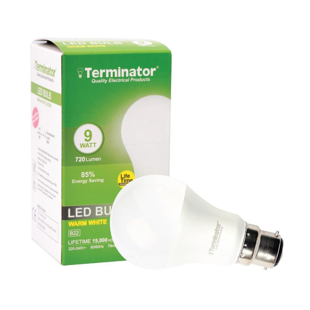 TLEDB-9W B22 WW - Terminator LED Bulb - Electric Avenue