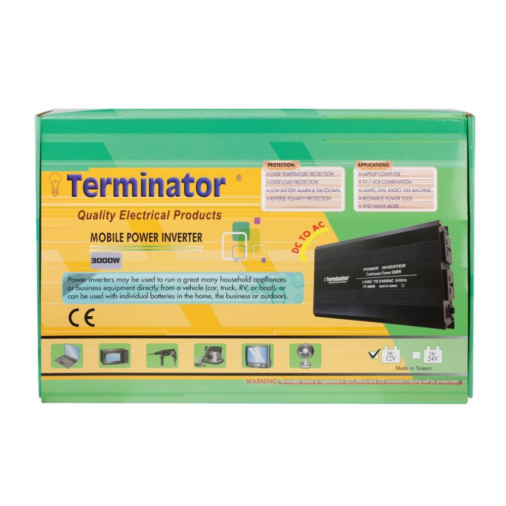 Power Inverter TPI 3000W | Terminator Electrical Products