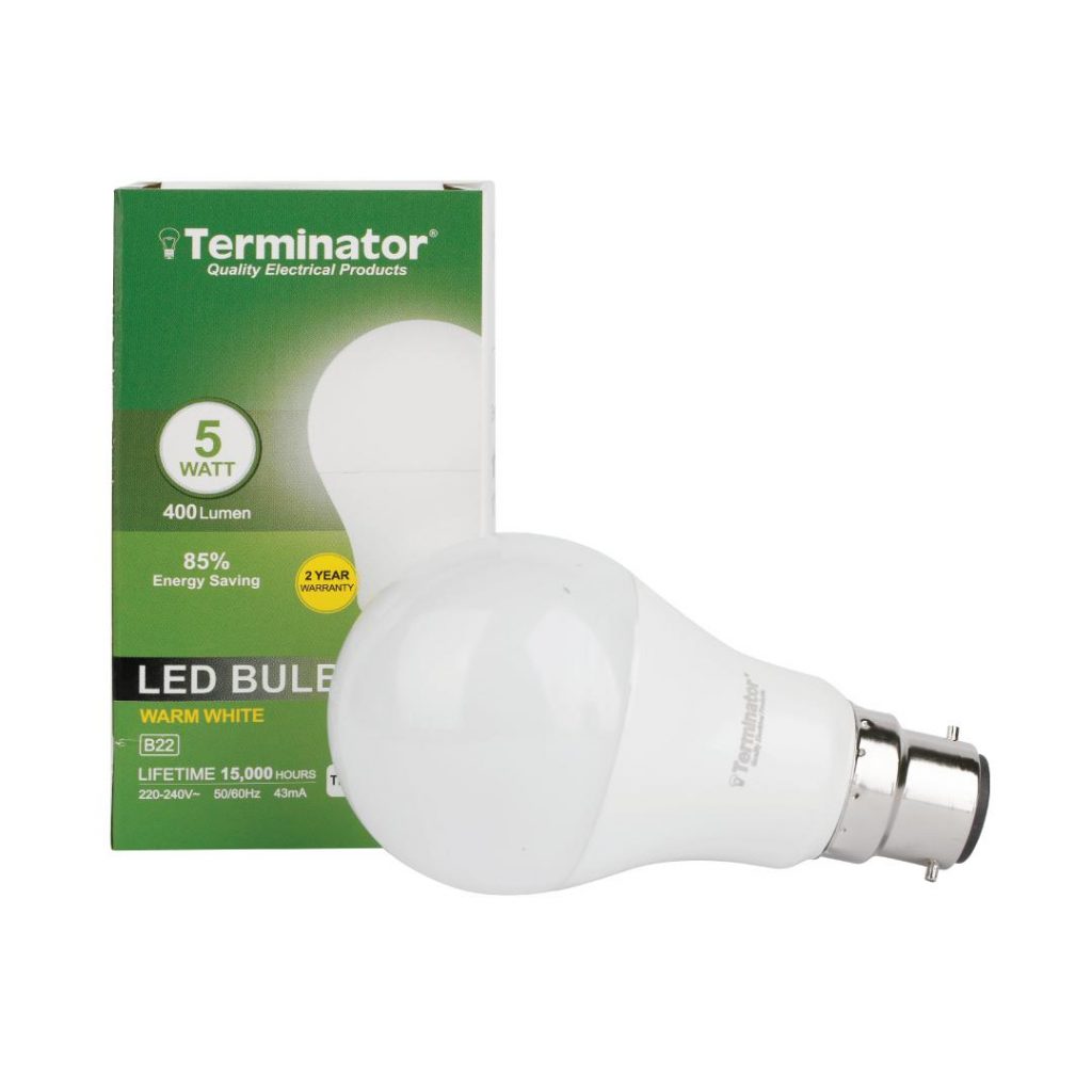 TLEDB-5W B22 WW - Terminator LED Bulb - Electric Avenue