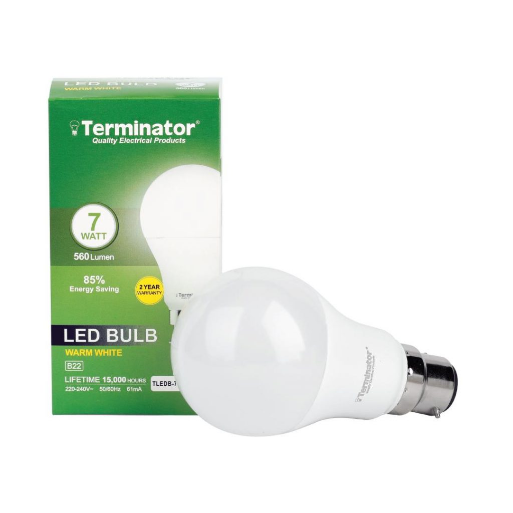 TLEDB-7W B22 WW - Terminator LED Bulb - Electric Avenue