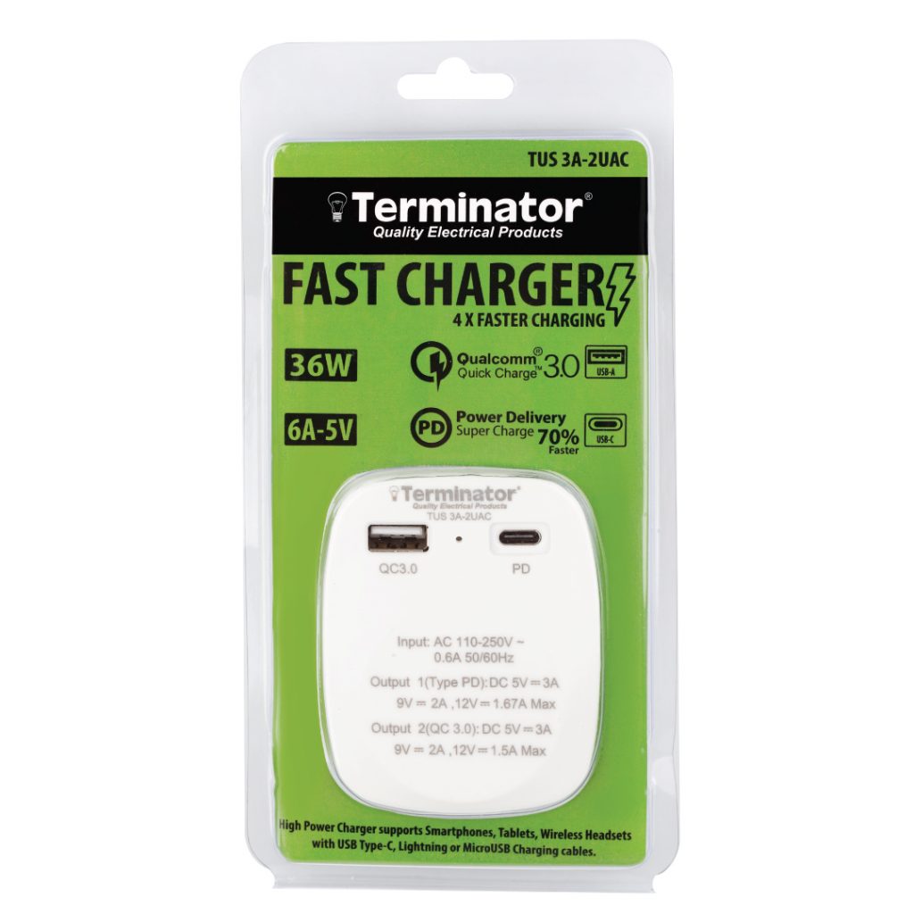 USB Fast Charger | Terminator Electrical Product