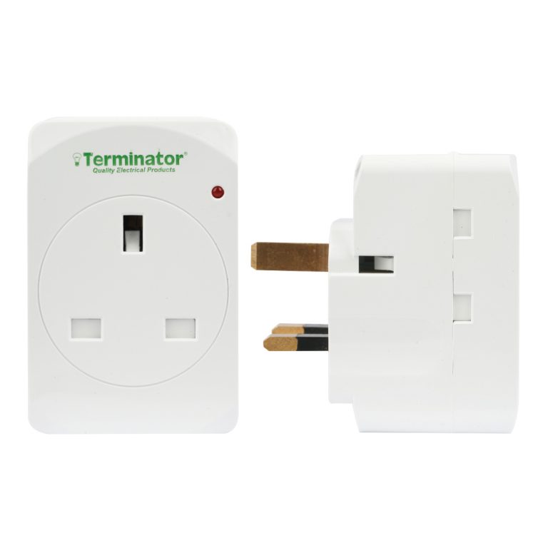 3 Way UK Socket Multi Adaptor | Terminator Electrical Products