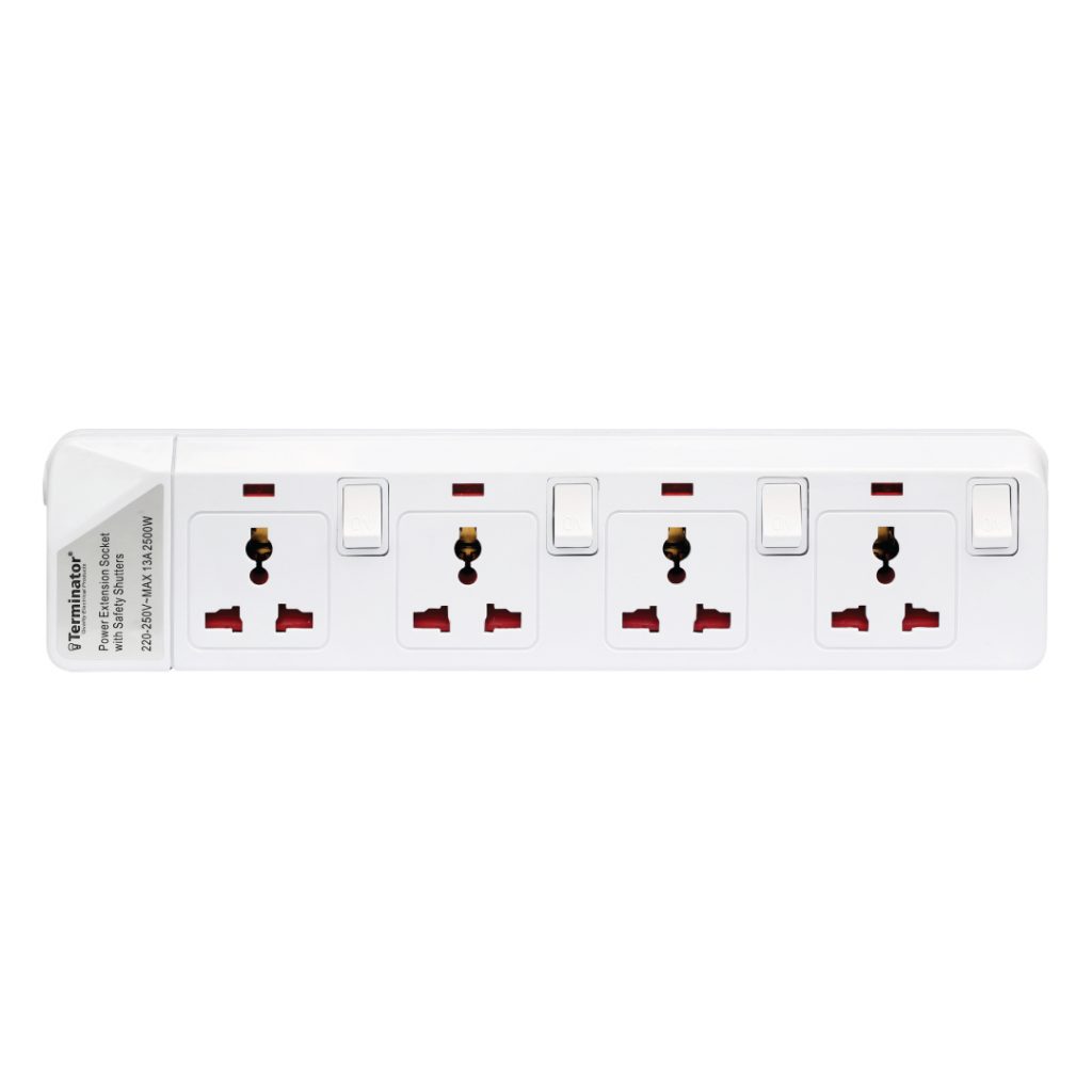Power Extension Socket TPB 2204 | Terminator Electrical Products
