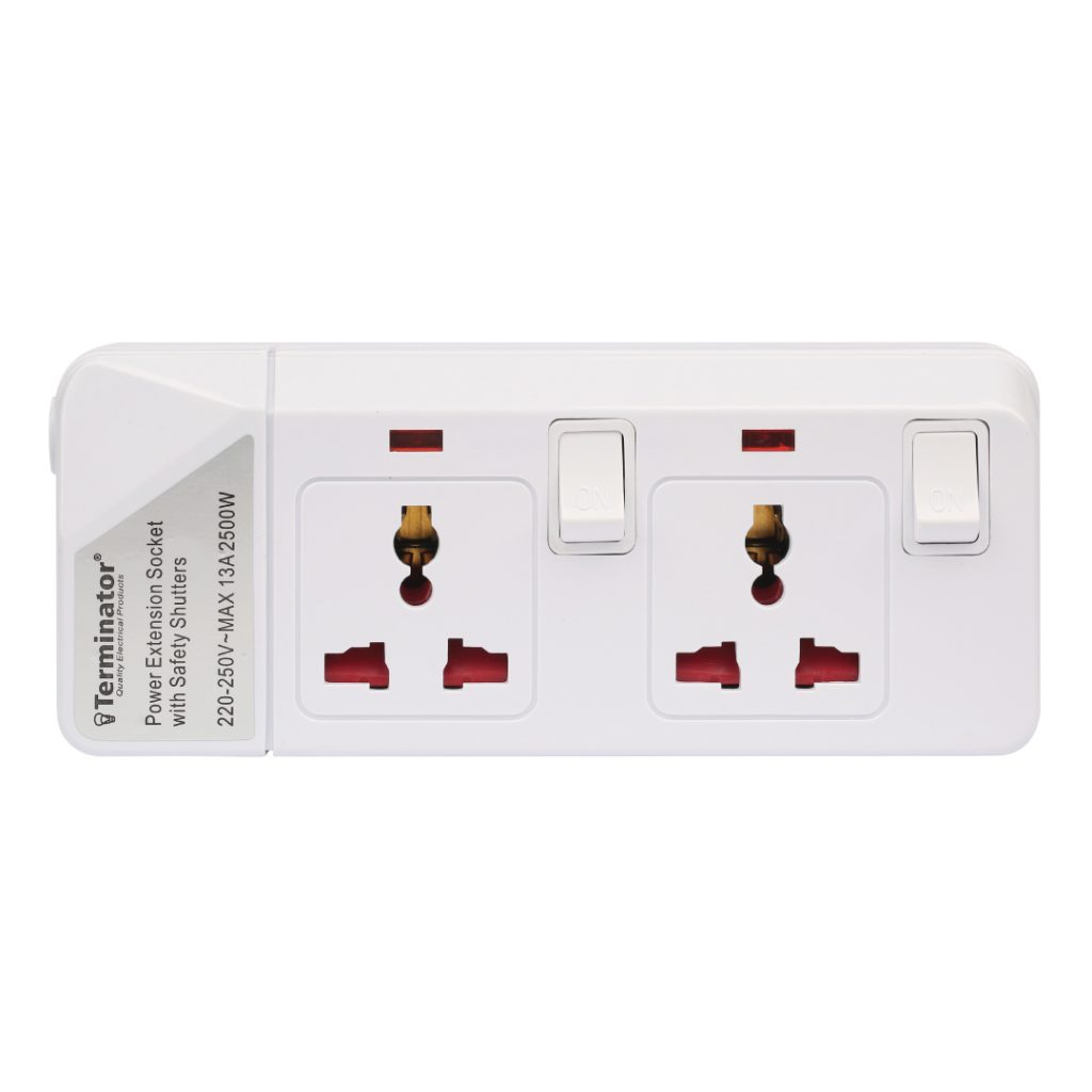 Power Extension Socket TPB 2202 | Terminator Electrical Products