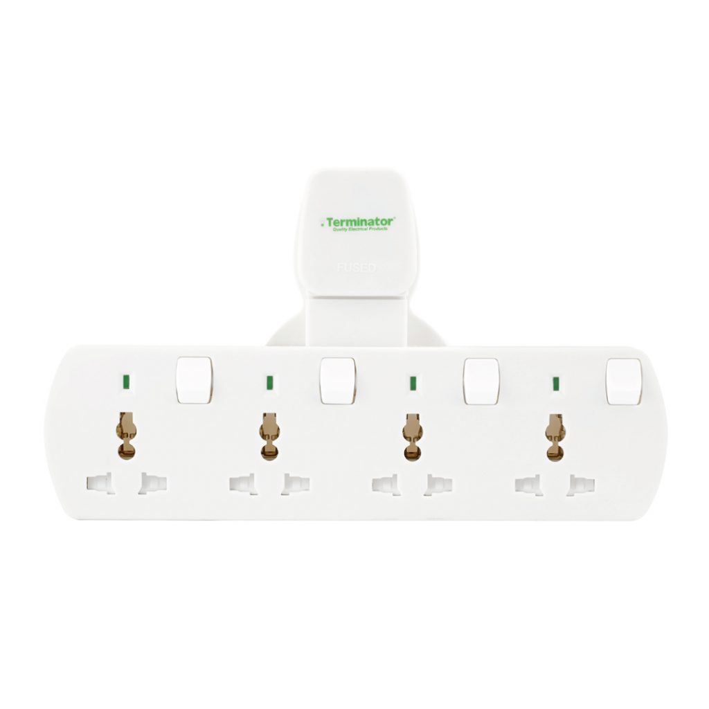4-Way Universal T Socket | Terminator Electrical Products