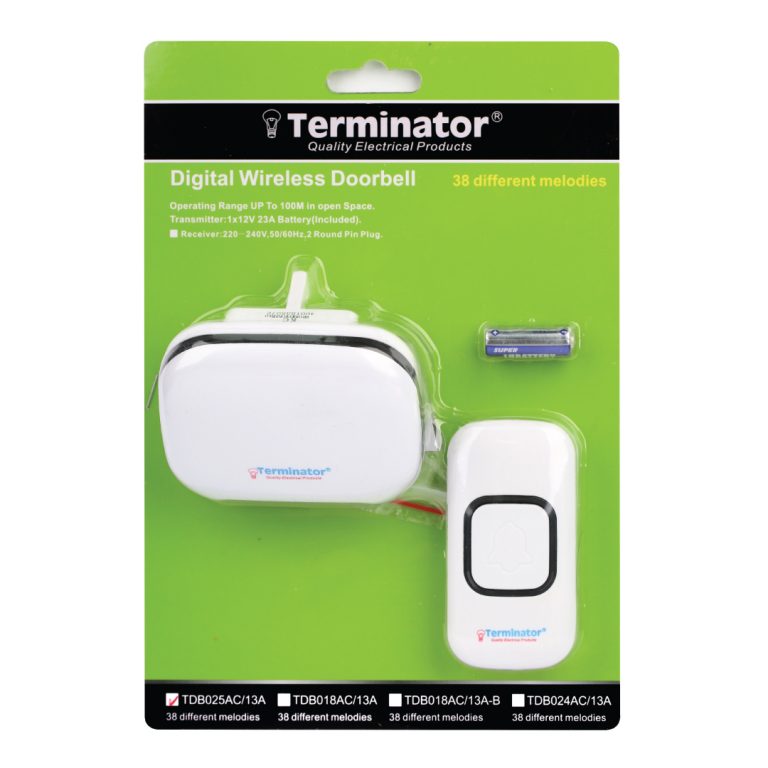 Digital Wireless Door Bell | Terminator Electrical Products