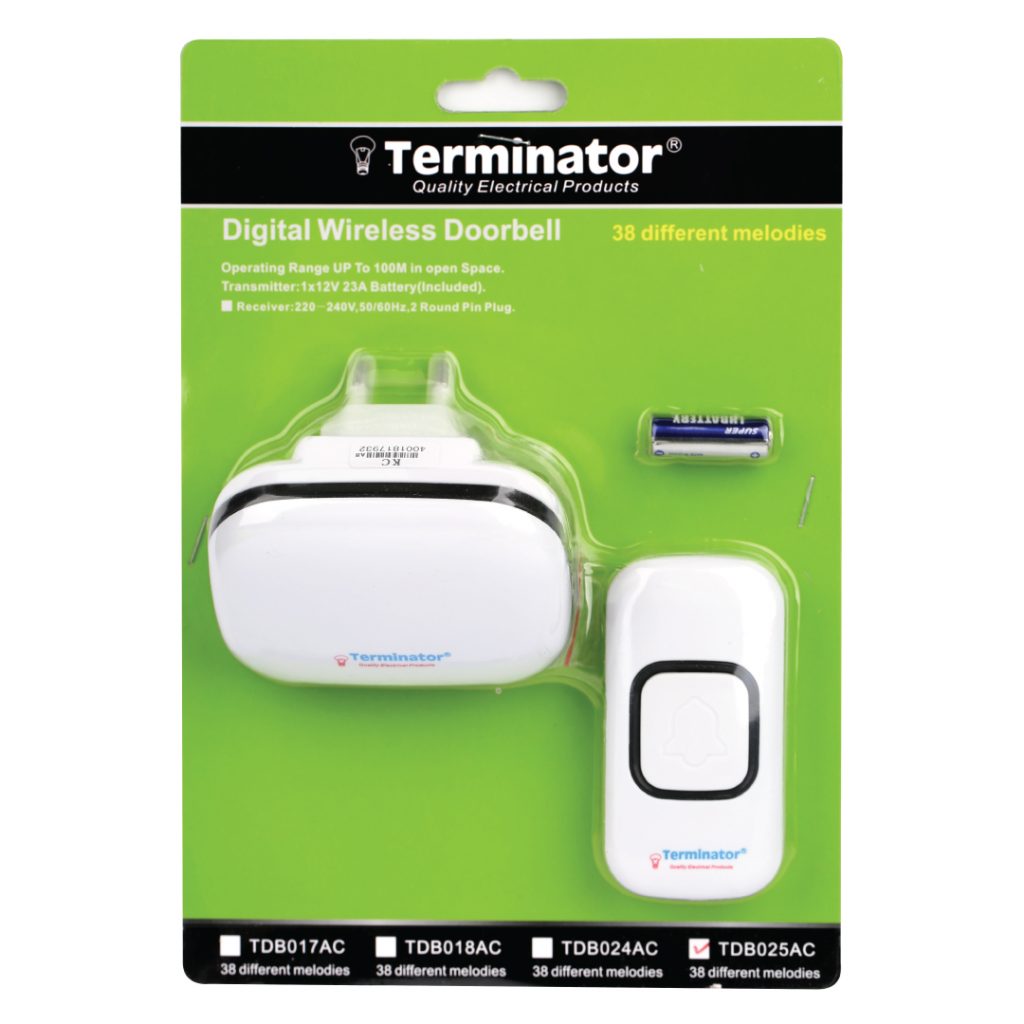 Digital Wireless Door Bell | Terminator Electrical Products