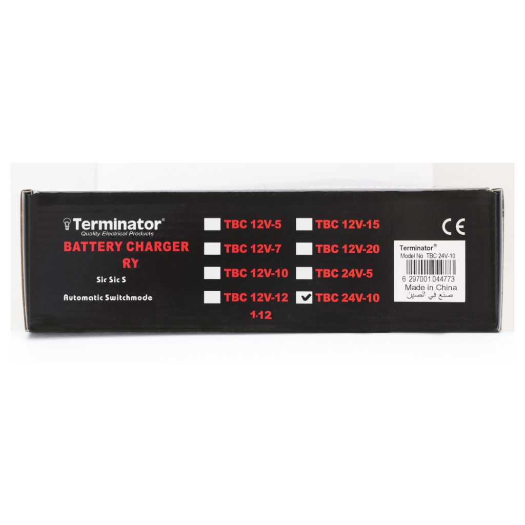 Battery Charger 24V 10Amp | Terminator Electrical Products