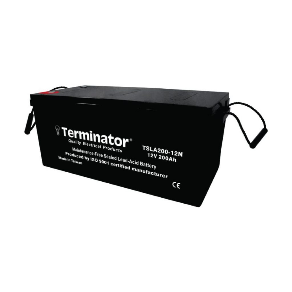 SLA Battery 12V-200Ah | Terminator Rechargeable sealed lead acid battery